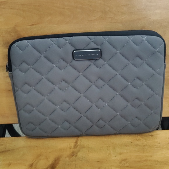 Marc By Marc Jacobs | Other | Marc By Marc Jacobs Gray Padded Laptop ...